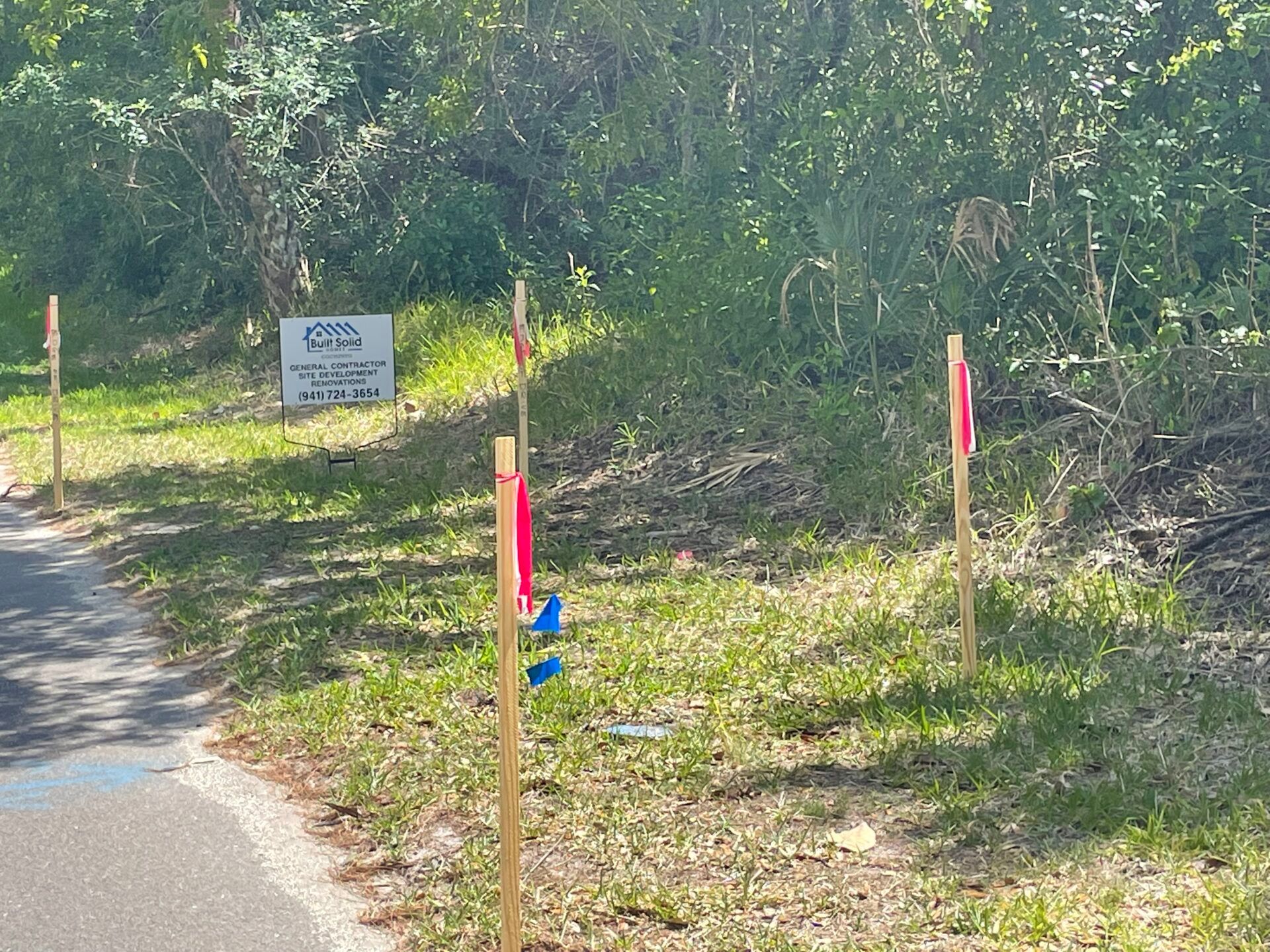 New Driveway Entrance - Built Solid Homes, LLC